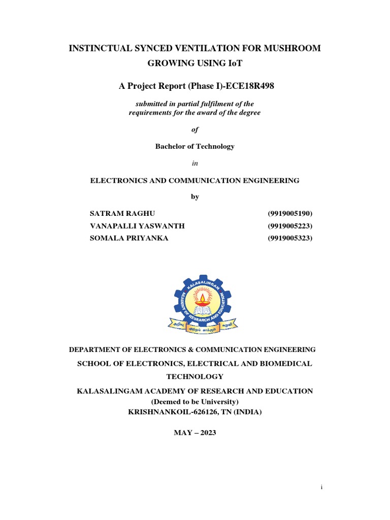 Project Report Phase-1 PDF | PDF | Internet Of Things | Ieee 802.11