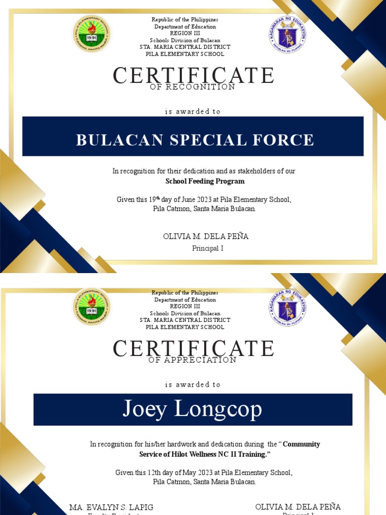 Certificate of Achievement | PDF | Philippines | Southeast Asia