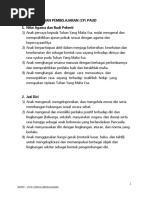 Modul Ajar PAUD: Pekerjaan untuk Anak | PDF