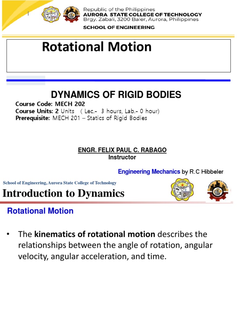 Rotational Motion | PDF | Speed | Angle