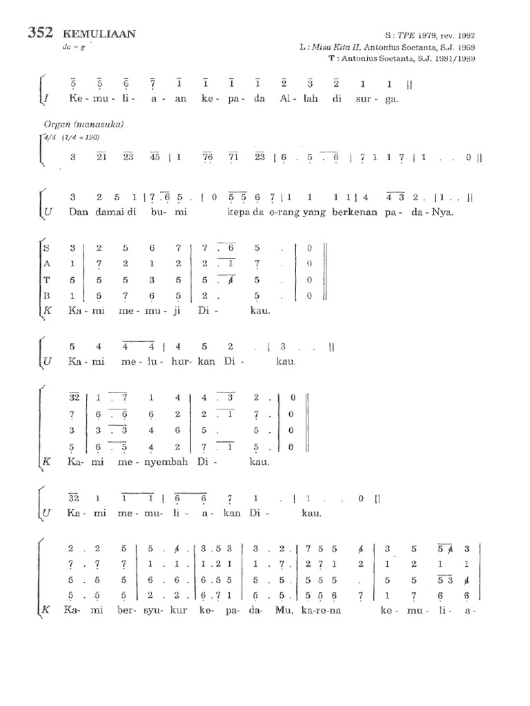 352 KEMULIAAN MISA KITA II | PDF
