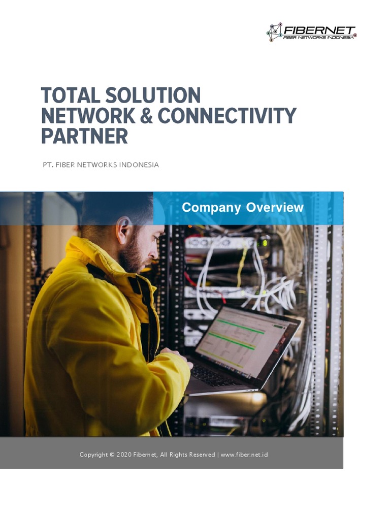 Compro PT. Fiber Networks Indonesia 2023 | PDF