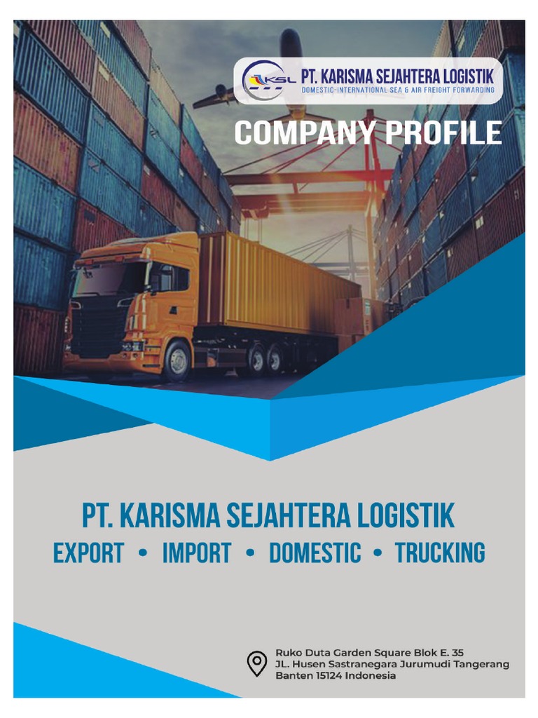 Company Profile Pt. Karisma Sejahtera Logistik | PDF