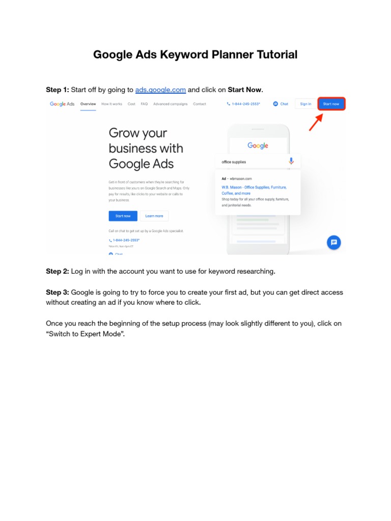 5 - Google-Ads-Keyword-Planner-Tutorial | PDF