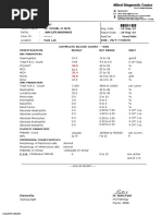 Haemogram Report: Blood Counts | PDF | White Blood Cell | Immunology