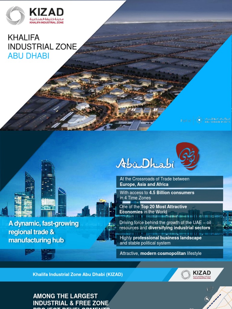 KIZAD: Abu Dhabi's Industrial Hub | PDF | Economies