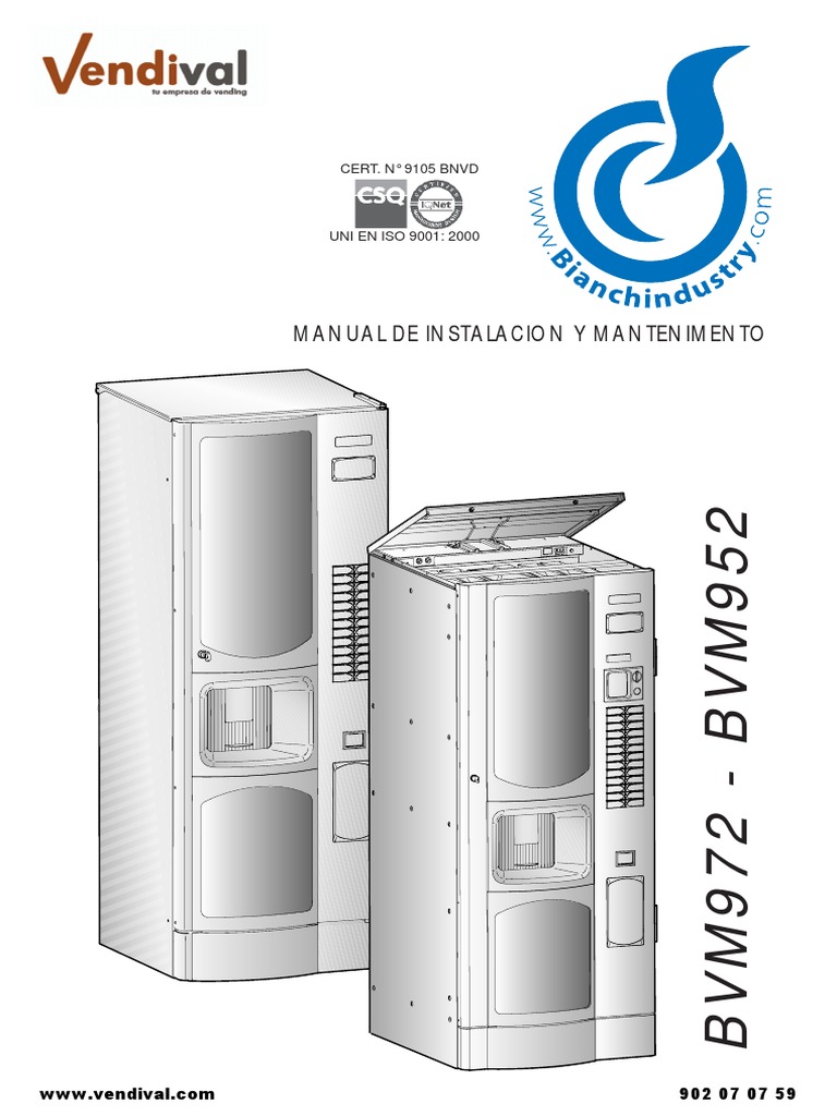 Manual Maquina Cafe BVM 952-972 | PDF