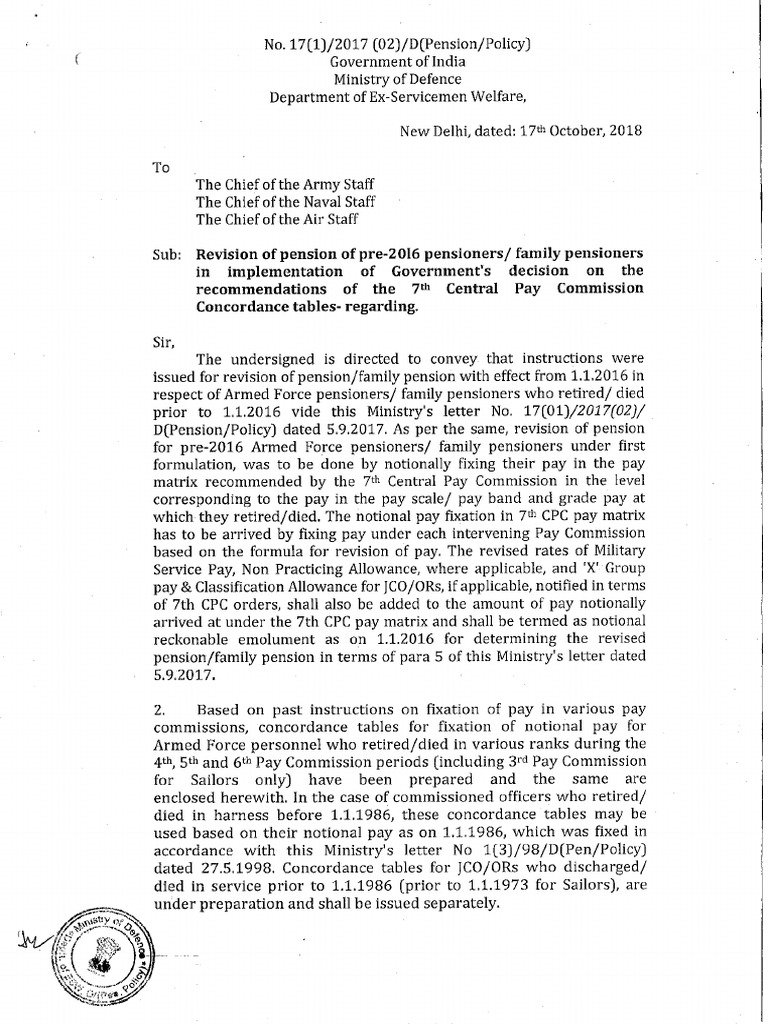 2018 Concordance Table | PDF