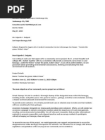 FUN RUN Letter | PDF | Transport