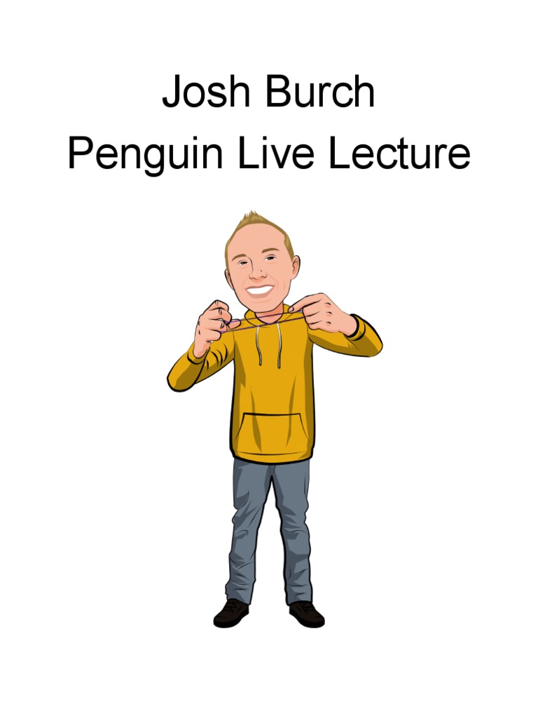 Josh Burch - Lecture Notes | PDF | Magic (Illusion)