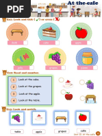 My Body - Grade 1 | PDF