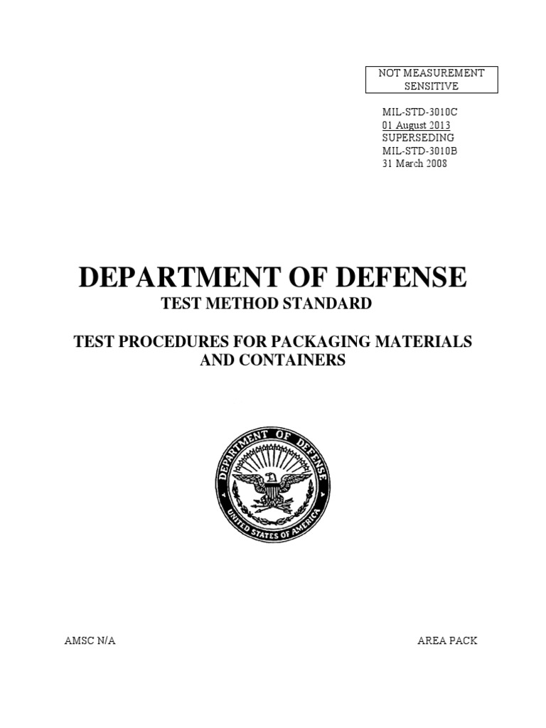 DoD Packaging Test Methods | PDF | Corrosion | Humidity
