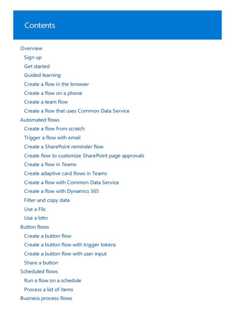 MS Flow | PDF | Microsoft Outlook | Windows Phone