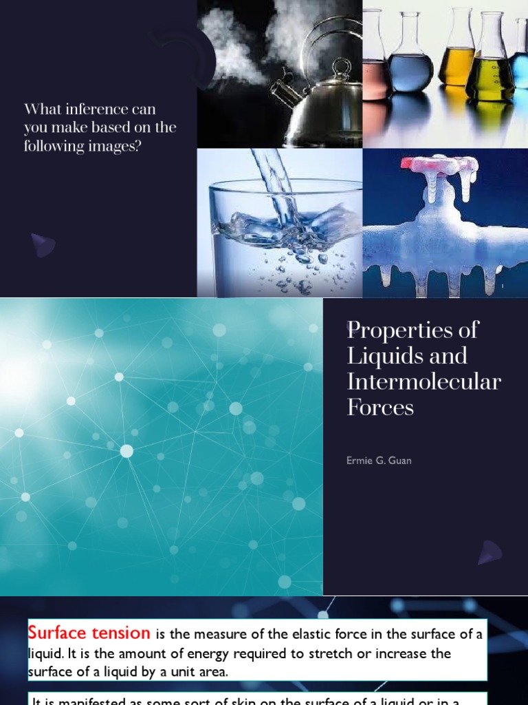Properties-of-water-and-Intermolecular-forces (1) | PDF | Liquids | Water
