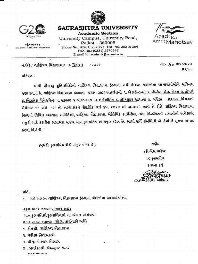 b.com Sem i & II as Per Nep 2020 Syllabus (1) | PDF | Academic Degree ...