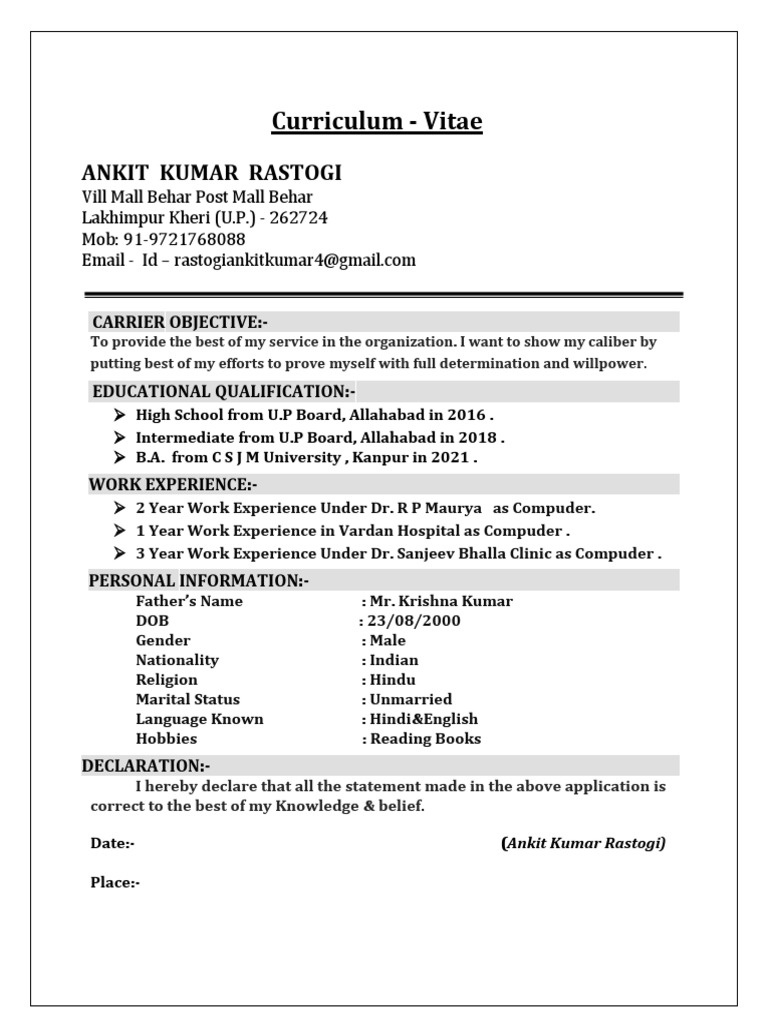 Ankit Kumar Rastogi | PDF