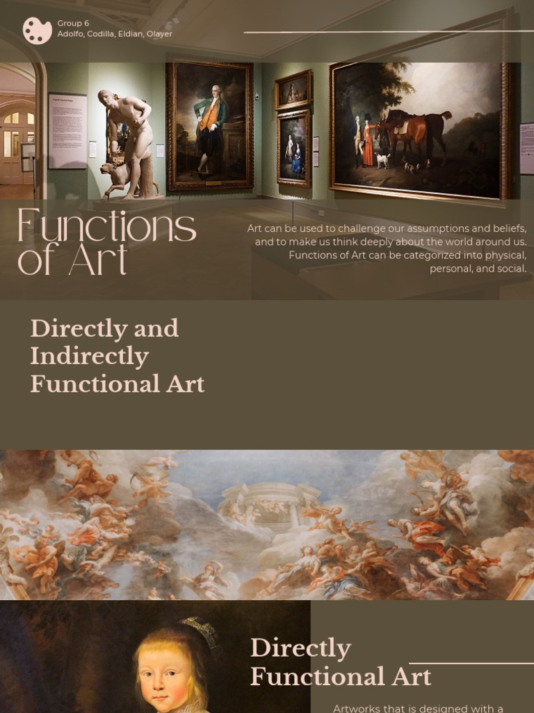 Group 6 Functions of Art | PDF | Psychology | Cognitive Science