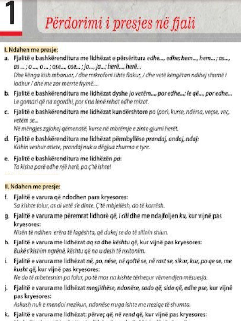 Perdorimi I Presjes Pdf