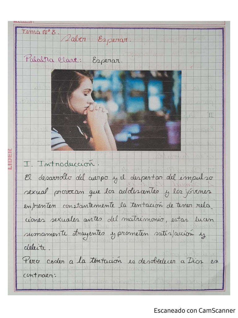 Tema N°8 Saber Esperar | PDF