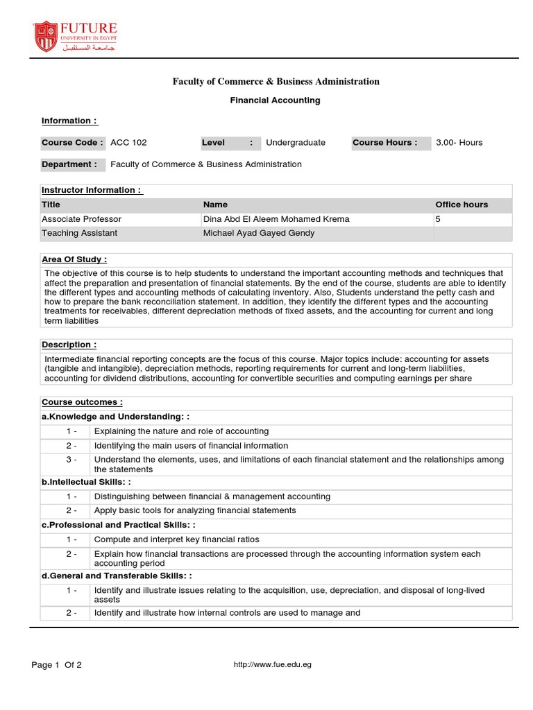 Acc 102 43837 | PDF | Accounting | Depreciation