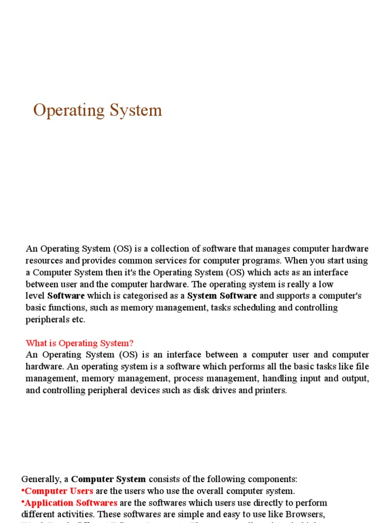 Operating System | Download Free PDF | Operating System | Computer Data ... Operating System | Download Free PDF | Operating System | Computer Data ...