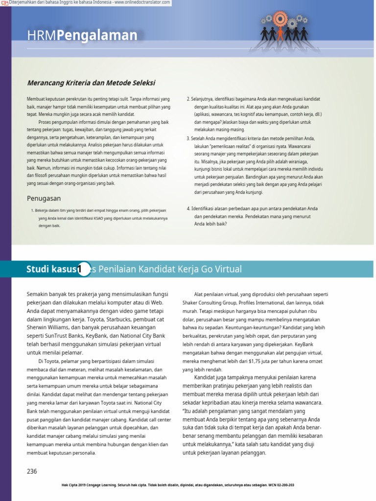 Buku HMR MSDM SMT 2 (268-269) .En - Id | PDF | Karier & Perkembangan