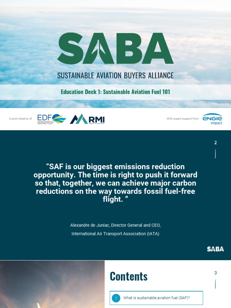 Saf 101 | PDF | Jet Fuel | Fuels