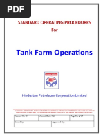 Tank Farm Operations | PDF | Valve | Gases