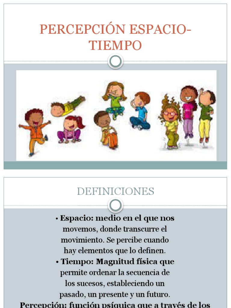 Espacio Tiempo | PDF | Hora | Espacio