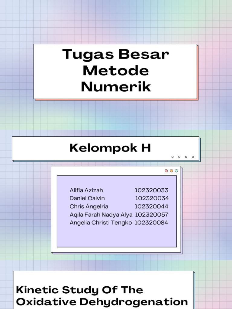 Kelompok H | PDF | Reaction Rate | Chemical Reaction Engineering Kelompok H | PDF | Reaction Rate | Chemical Reaction Engineering