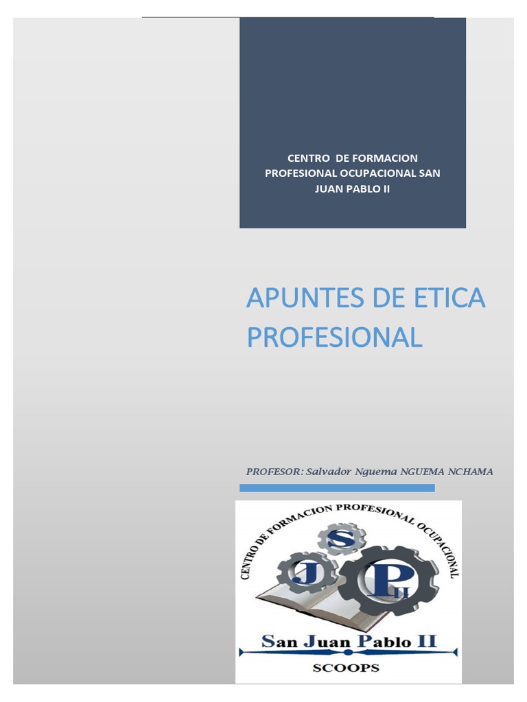 Ética Profesional y Valores Humanos | PDF | Moralidad | Etica Aplicada