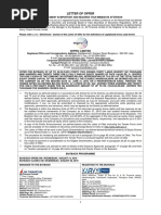 Letter_of_Offer_for_Buyback | PDF | Stocks | Securities (Finance)