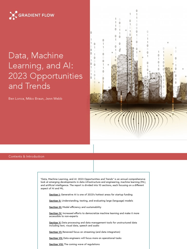 Gradient Flow Trend 2023 Report Final | PDF | Artificial Intelligence ...