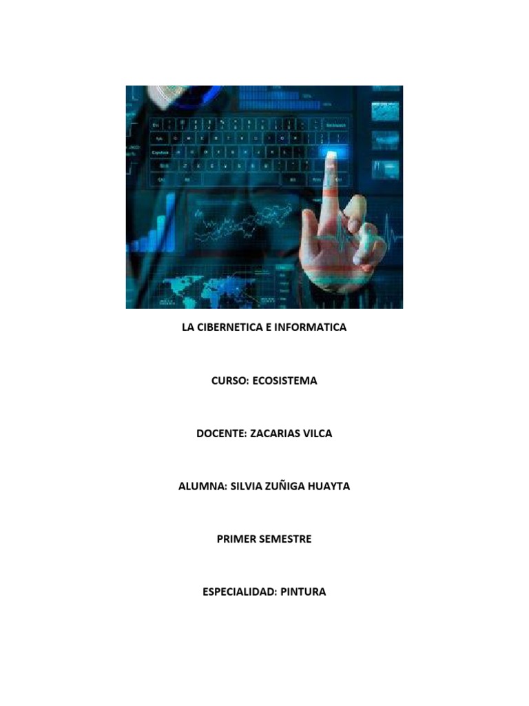 La Cibernetica e Informatica | PDF | Cibernética | Ciencias de la Computación