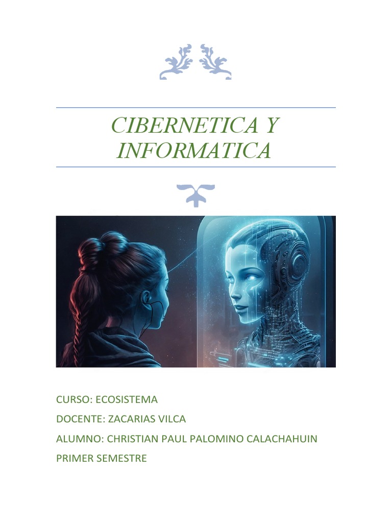 Cibernetica e Informatica | PDF | Informática | Cibernética