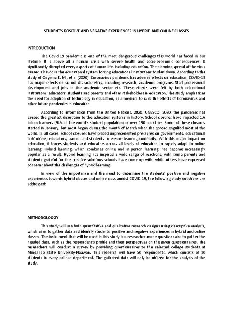Field Research Introduction F | PDF | Learning