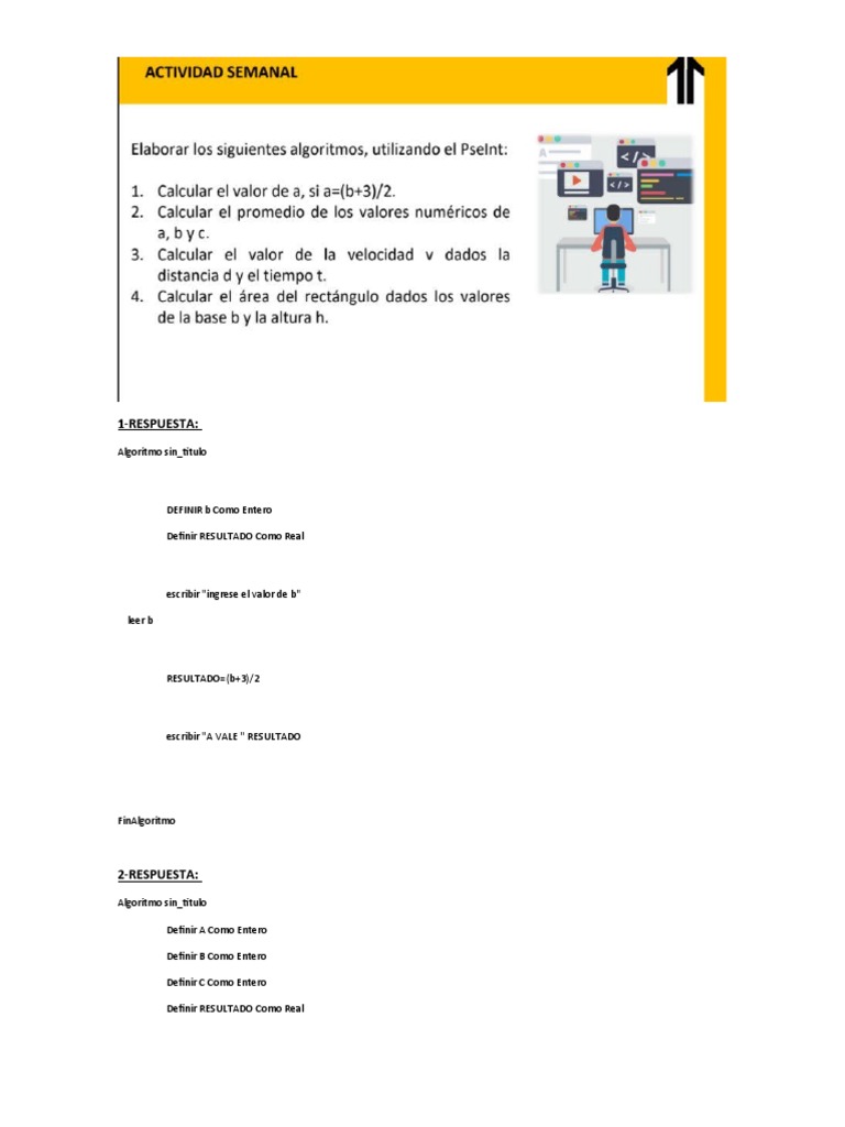 Programacion 1 | PDF | Informática