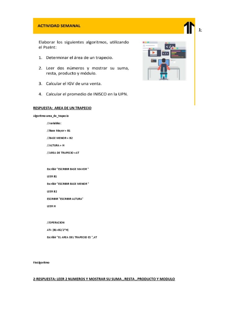 Programacion 2 | PDF | Algoritmos | Lógica matemática