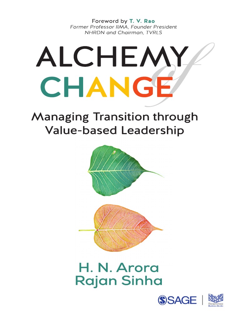 Alchemy of Change | PDF | Leadership | Mindset