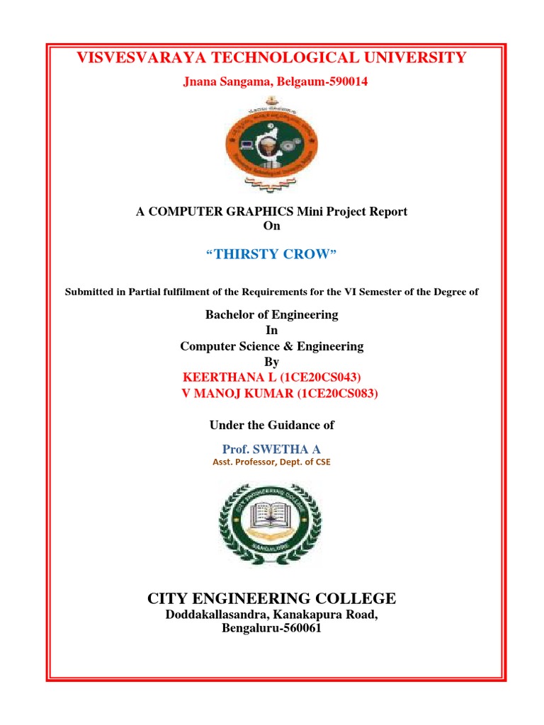 CG Final Report | PDF | Computer Graphics | 3 D Computer Graphics CG Final Report | PDF | Computer Graphics | 3 D Computer Graphics
