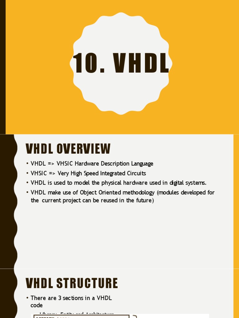 Vhdl Pdf Vhdl Data Type