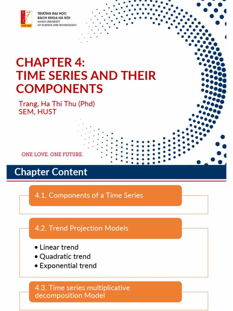 Chapter4.Time Series Decomposition | PDF | Time Series | Seasonal ...