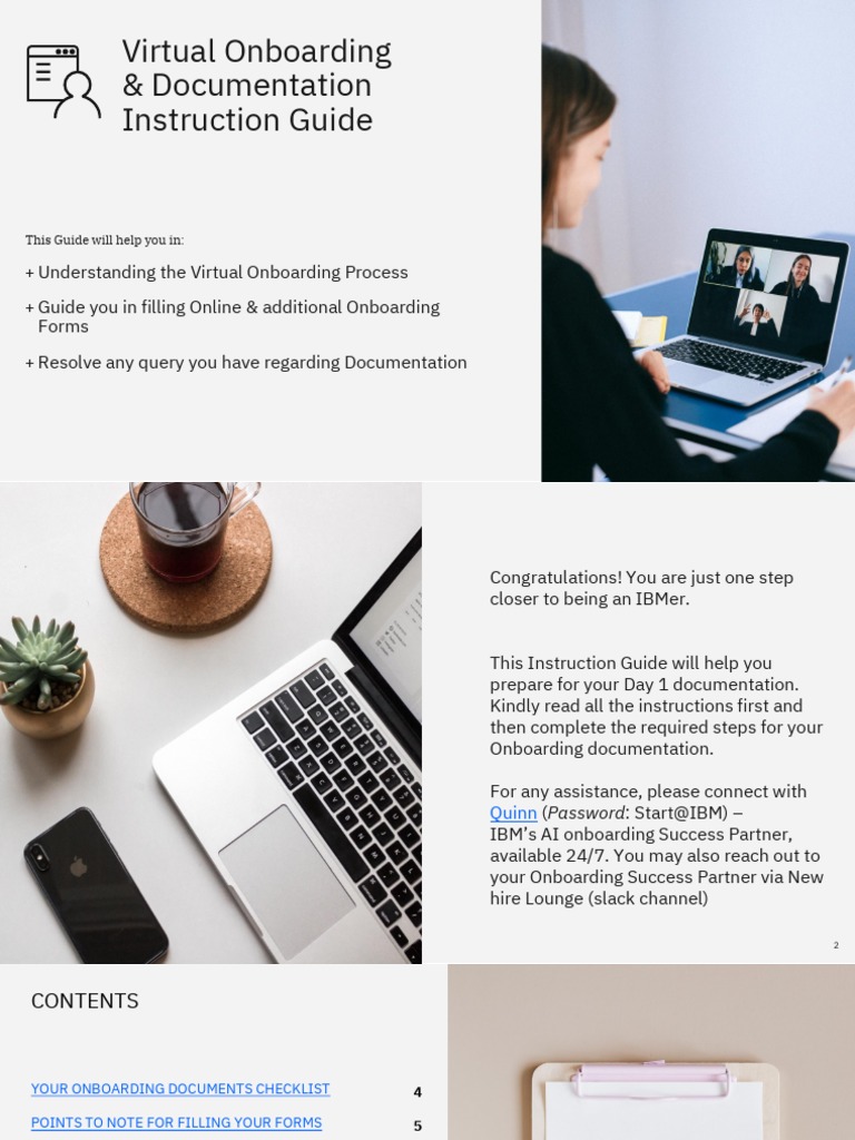 New IBMer Onboarding Guide | PDF | Employment | Mail