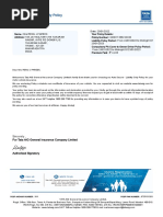 New India Motor Claim Intimation Form | PDF