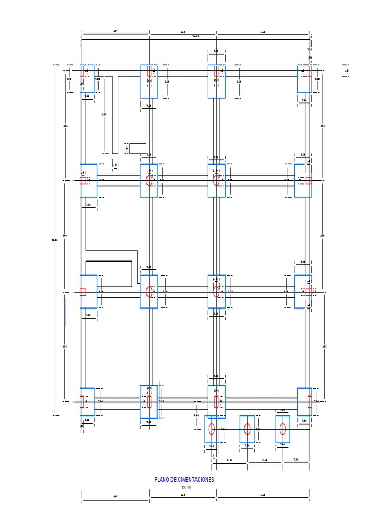 PLANO DE ZAPATA | PDF