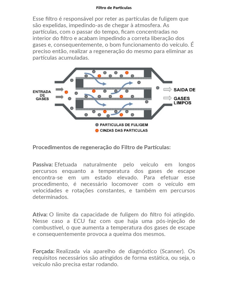 Filtro de Particulas | PDF | Motores | Diesel