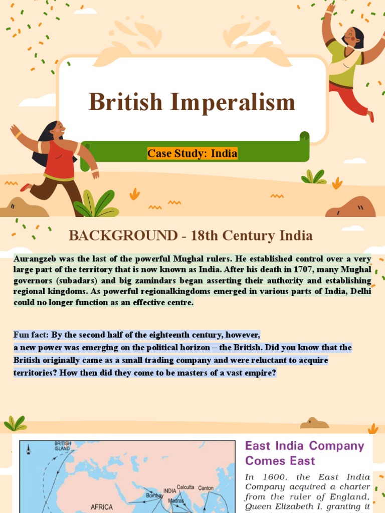 British Imperialism Case Study India | PDF | South Asia | British India