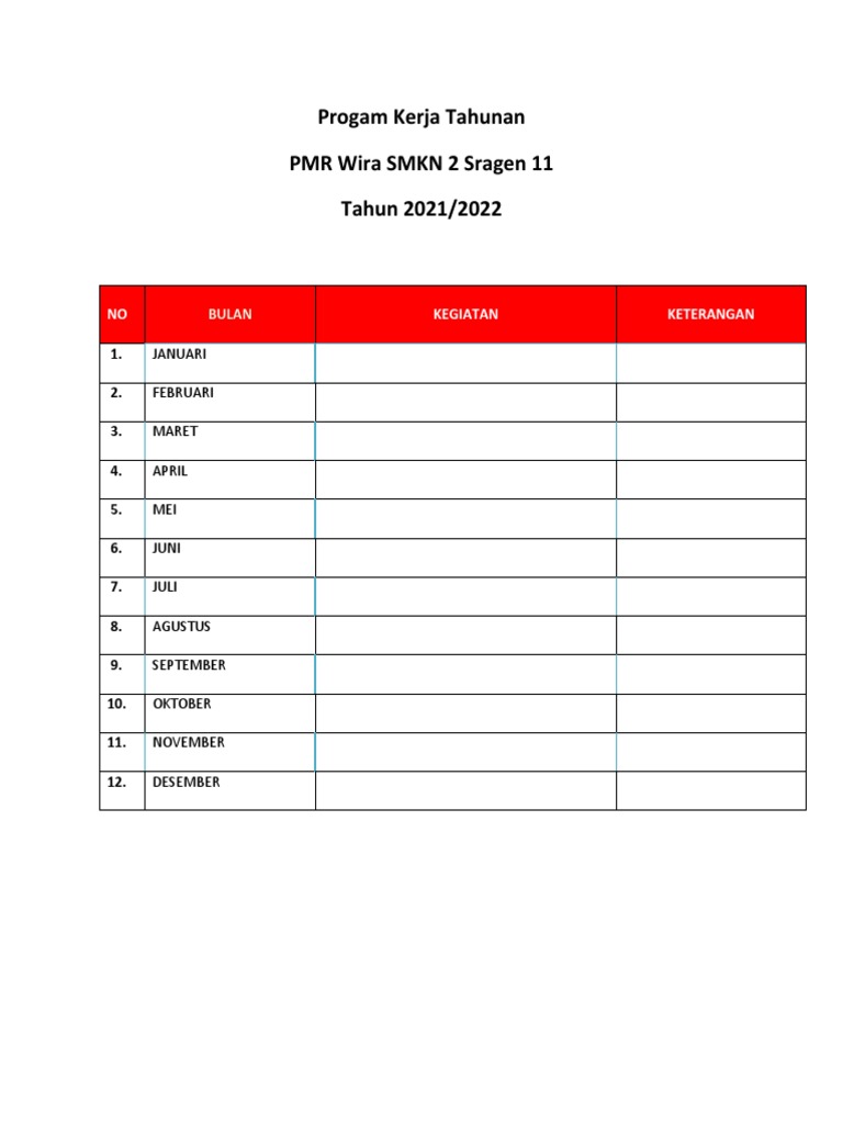 Proker PMR 2023-2024 | PDF