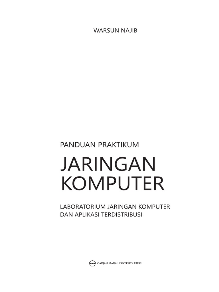 Panduan Praktikum Jaringan | PDF | Komputer