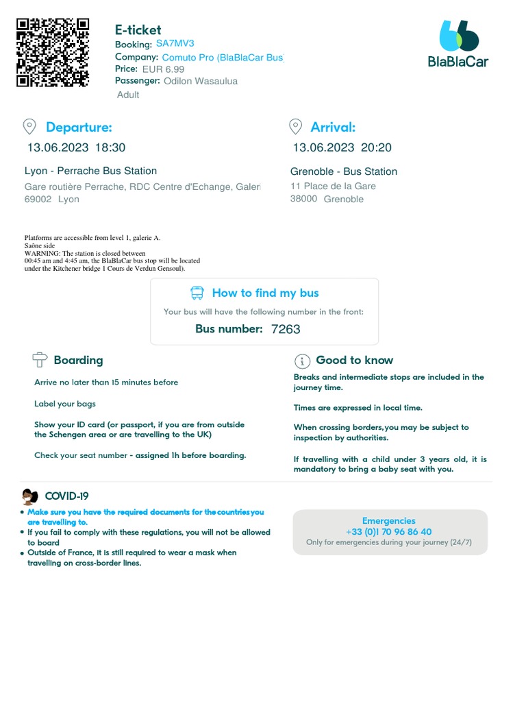 Arrival: Departure:: E-Ticket | PDF | Government And Personhood | Transport